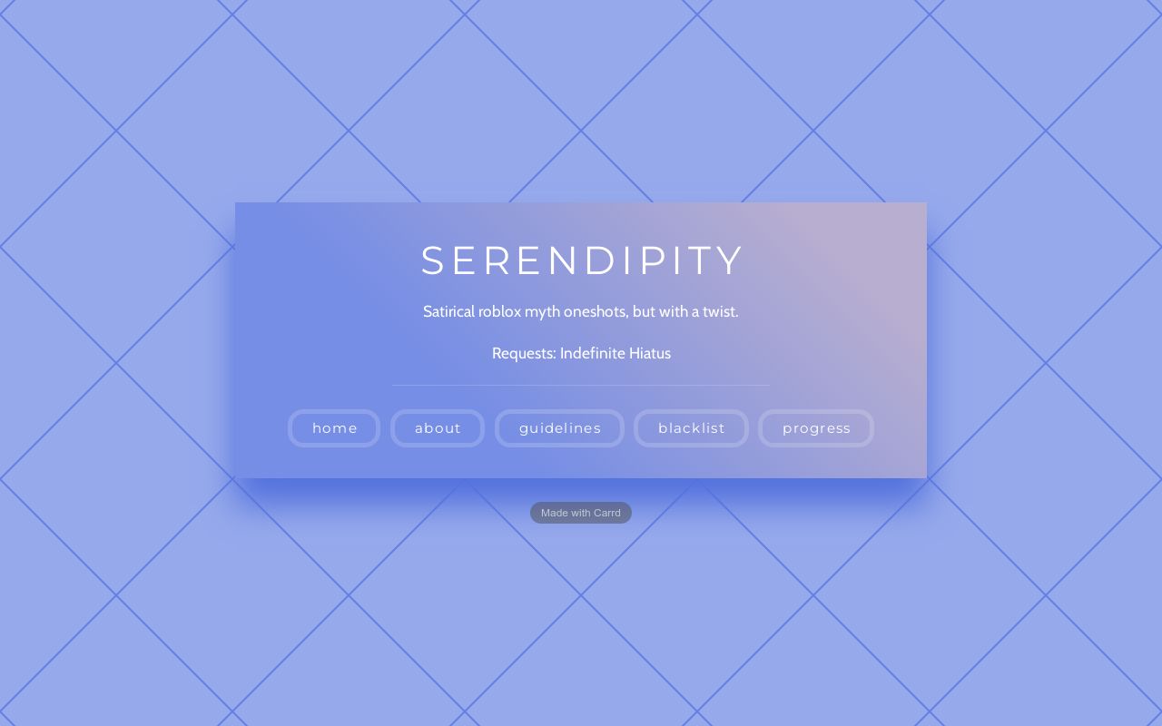 Serendipity